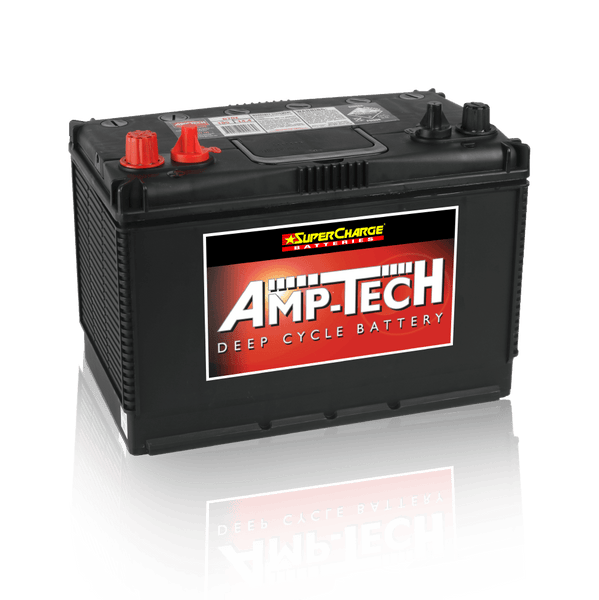 Amp-Tech Flooded Deep Cycle Battery - Rotorua RV